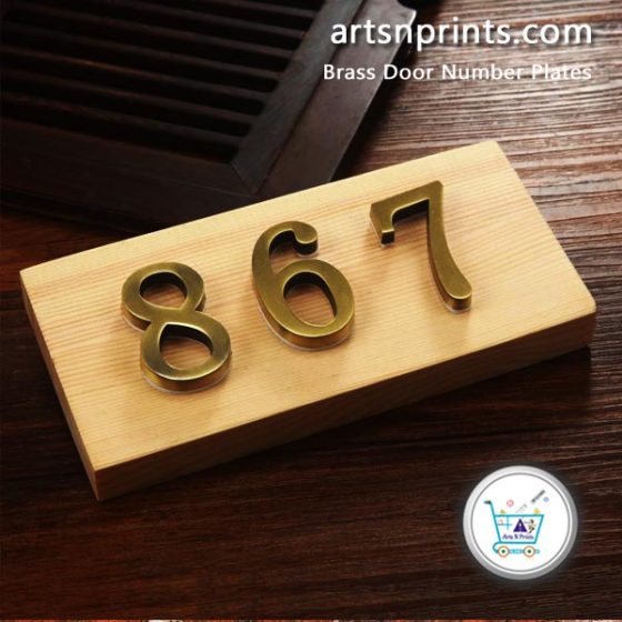 - Shop online Room Number Plates for Hotels, Lodges, Flats Doors direct ...