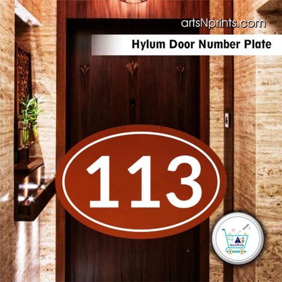 - Shop online Room Number Plates for Hotels, Lodges, Flats Doors direct ...